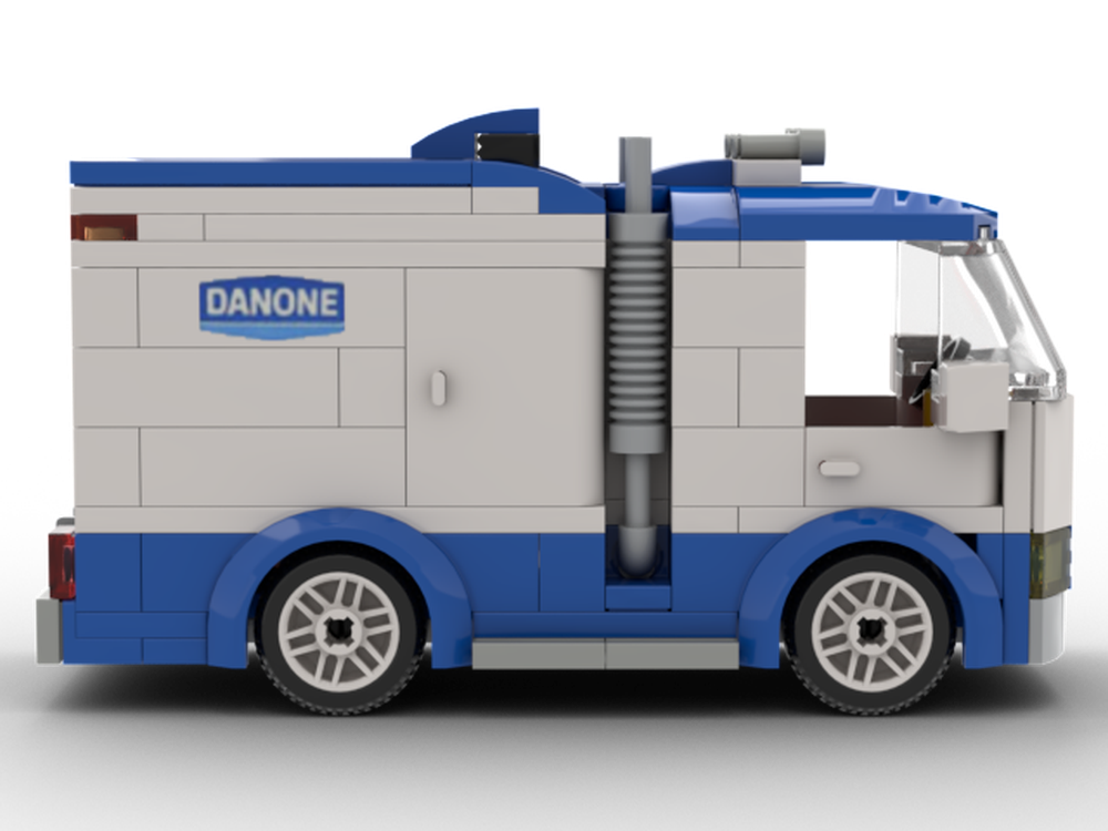 LEGO MOC Danone Truck 2019 by n2brick | Rebrickable - Build with LEGO
