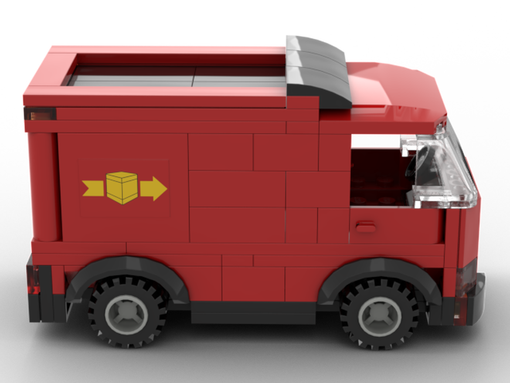 LEGO MOC Delivery Van 2019 by n2brick | Rebrickable - Build with LEGO