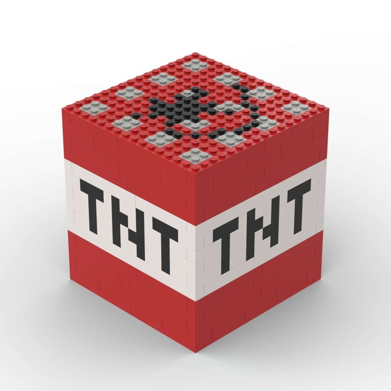LEGO MOC Large Computer Game Style TNT Block by otterbournelego ...