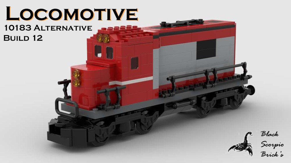 Lego Moc Locomotive 12 By Bsbrix Rebrickable Build With Lego