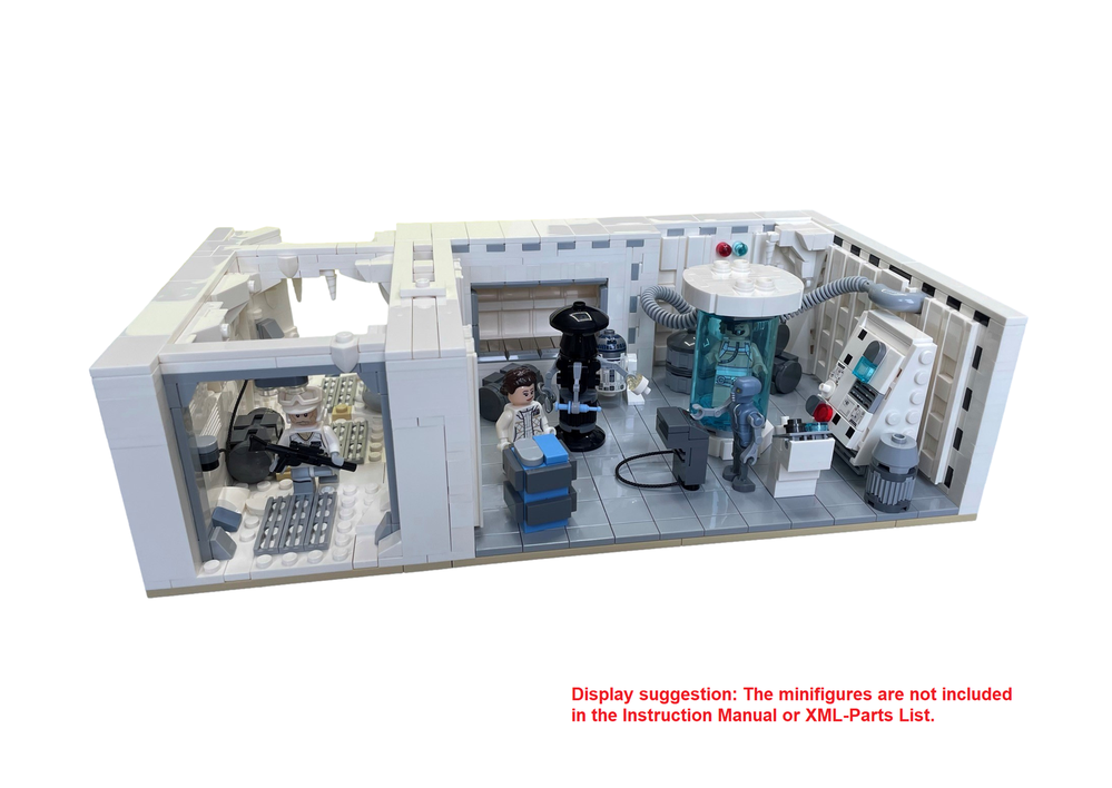 LEGO MOC Hoth Echo Base Medical Bay with Corridor MOC by ...