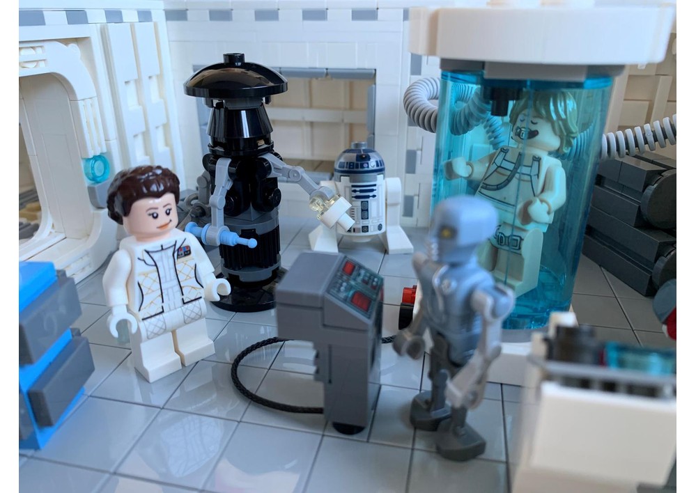 LEGO MOC Hoth Echo Base Medical Bay with Corridor MOC by ...