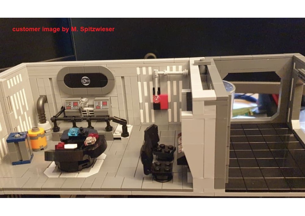 LEGO MOC Death Star Security Command Center with Hallway MOC by ...
