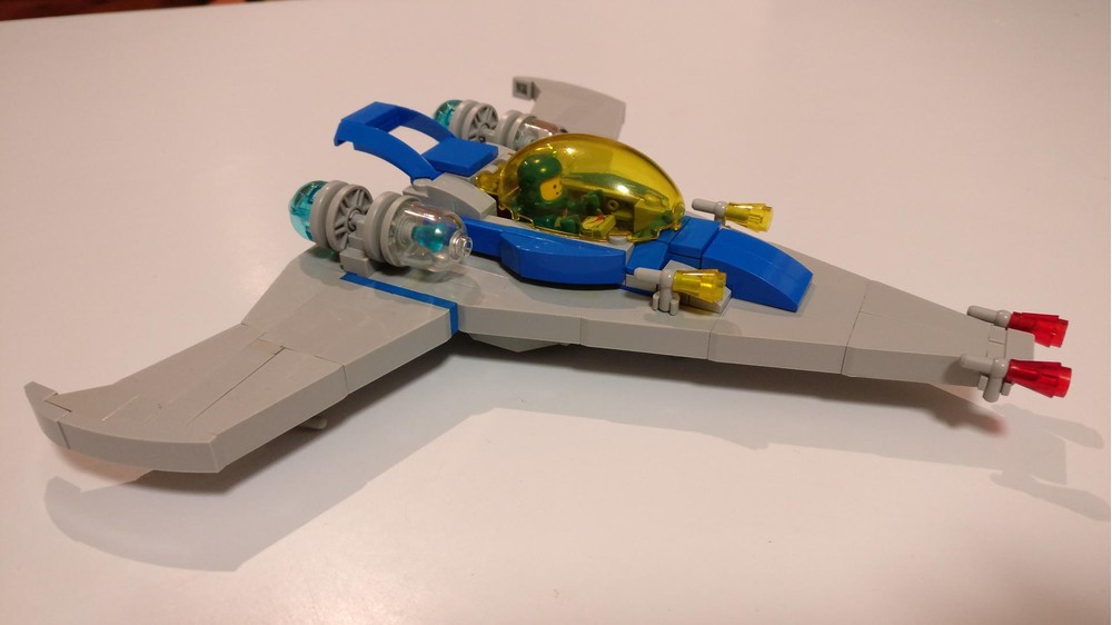 LEGO MOC Modern classic spaceship by matt_0937 | Rebrickable - Build ...