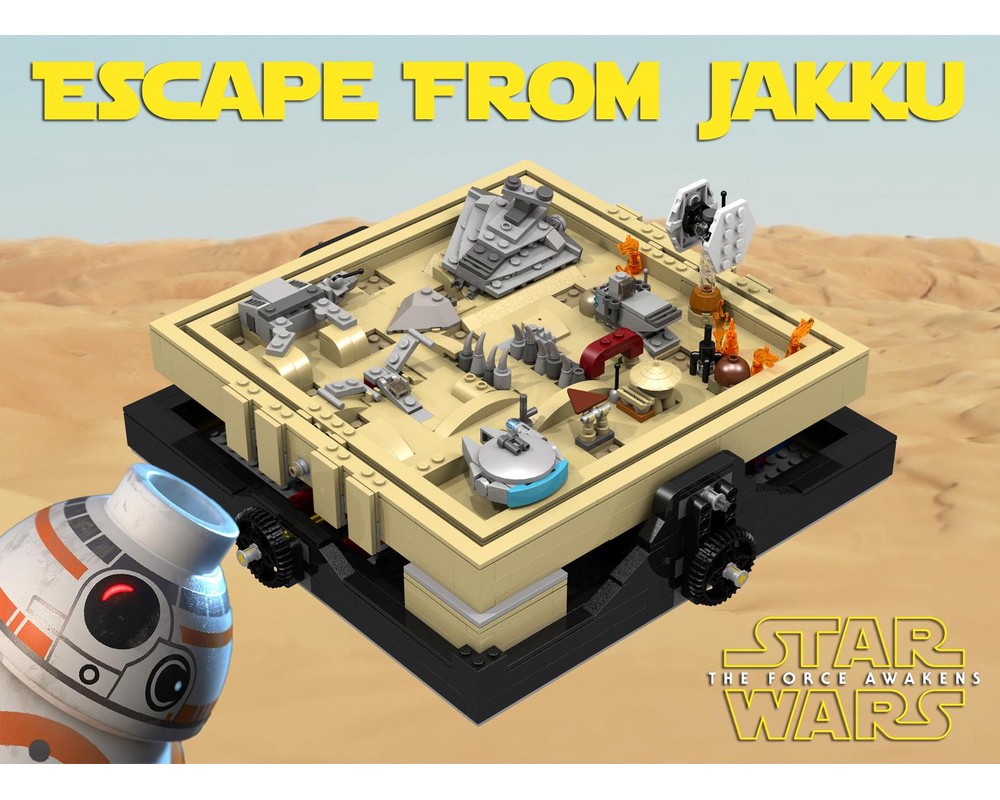 LEGO MOC Escape From Jakku Maze by Oky | Rebrickable - Build with LEGO