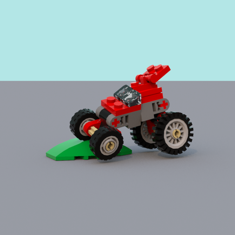 LEGO MOC Micro Crawler by MOD3 | Rebrickable - Build with LEGO