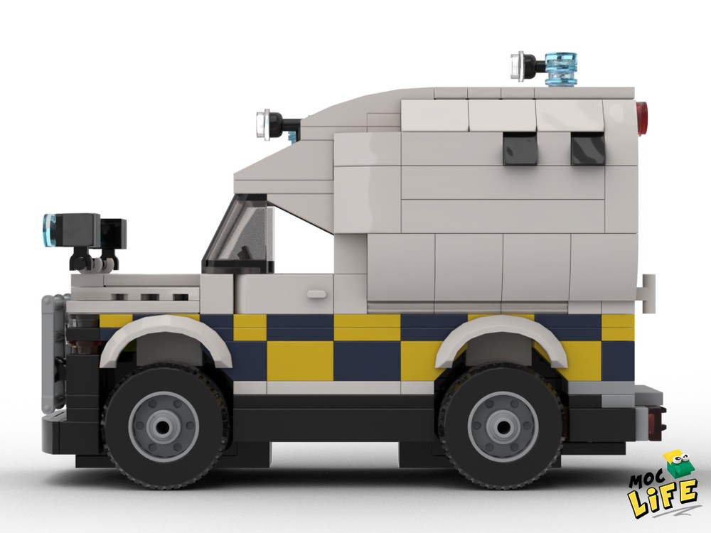 LEGO MOC Land Rover Tangi crime police UK by MocLife | Rebrickable ...
