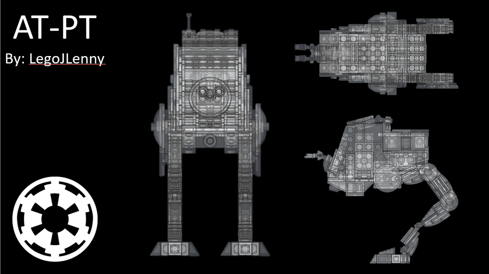 LEGO MOC AT-PT by LegoJLenny | Rebrickable - Build with LEGO
