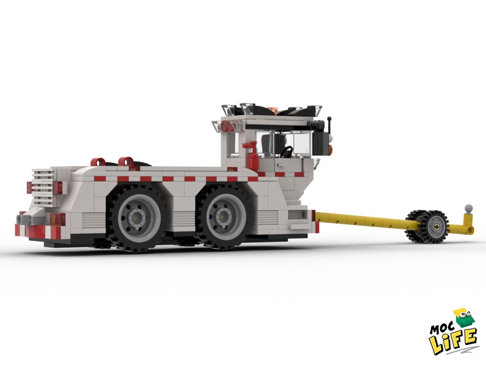 LEGO MOC Aircraft tug by MocLife | Rebrickable - Build with LEGO