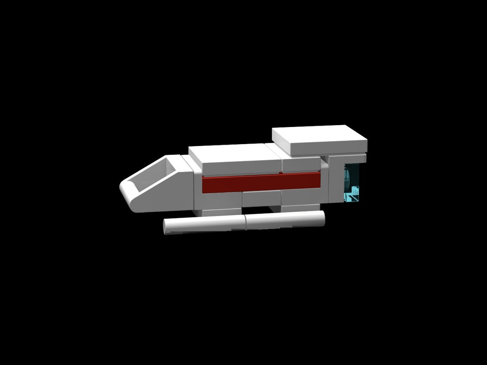 LEGO MOC Star Trek Shuttle (Micro) by PsiborgVIP | Rebrickable - Build ...