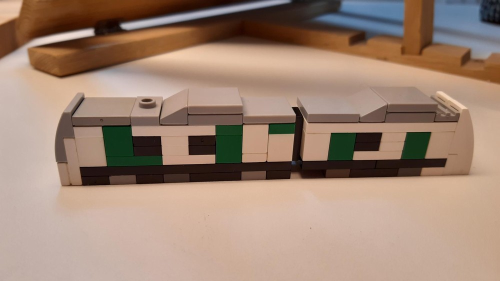 LEGO MOC VR Train by xNPx3 | Rebrickable - Build with LEGO