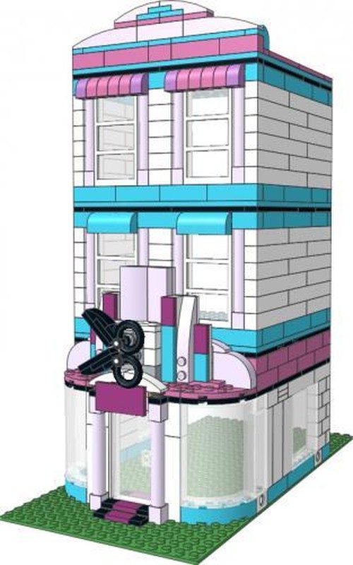 LEGO MOC Natasha's Place by Kristel | Rebrickable - Build with LEGO