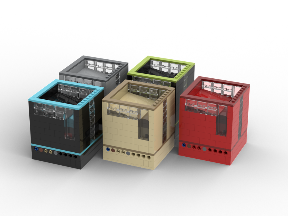 LEGO MOC Ball Bin Stepper - GBC Module by Pinwheel | Rebrickable ...