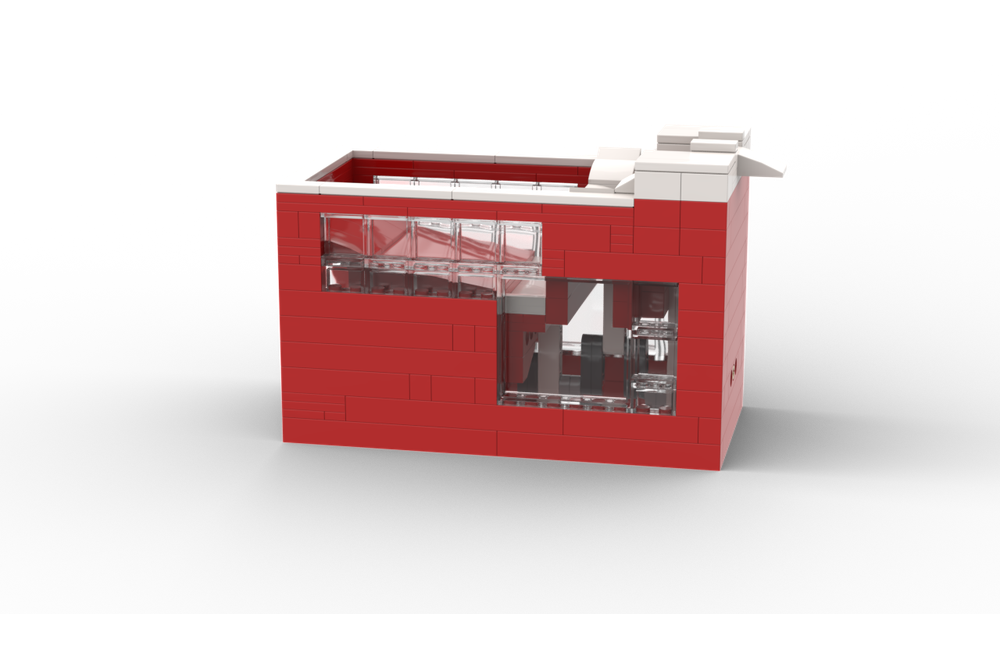 LEGO MOC Sloped Stepper - GBC Module by Pinwheel | Rebrickable - Build ...