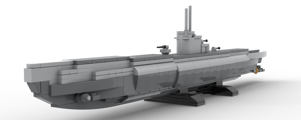 LEGO MOC UBoot Typ IX D2 by rad0lf | Rebrickable - Build with LEGO