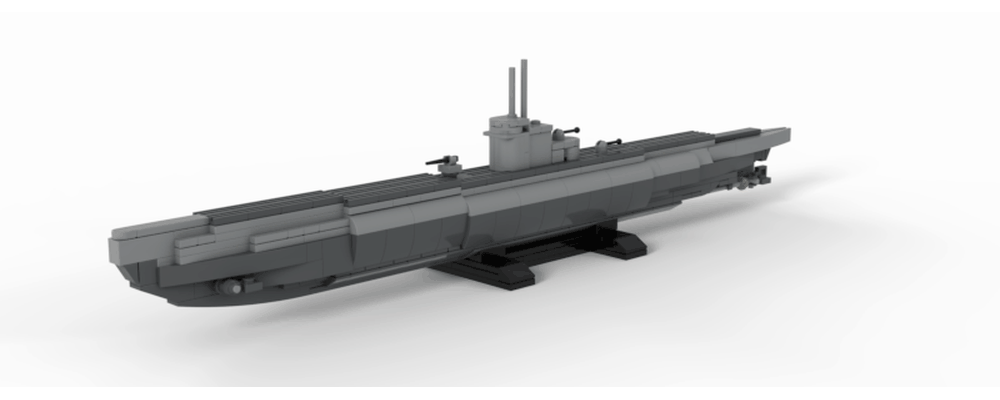 LEGO MOC UBoot Typ IX D2 by rad0lf | Rebrickable - Build with LEGO