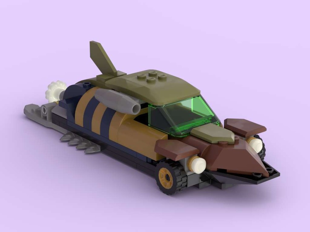 LEGO MOC amphibious D series by OmarDib21 | Rebrickable - Build with LEGO