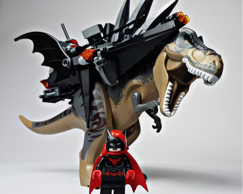 LEGO MOC 76111 - Batwoman Dino Rider by the_bricked_cave | Rebrickable ...