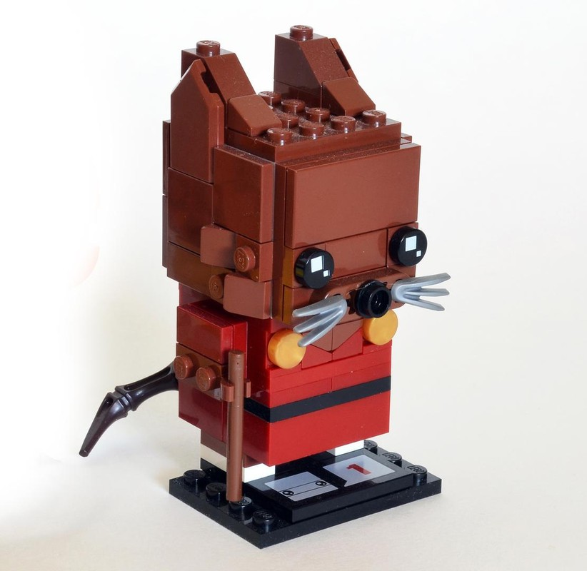 Lego Moc Master Splinter Brickhead By Oky Rebrickable Build With Lego