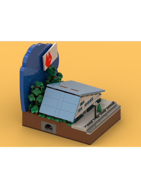 LEGO MOC Cat's Eye Café by Thierry | Rebrickable - Build with LEGO