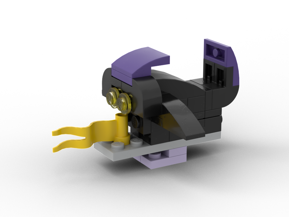 LEGO MOC Black bird (30490) by BriXperiMent | Rebrickable - Build with LEGO