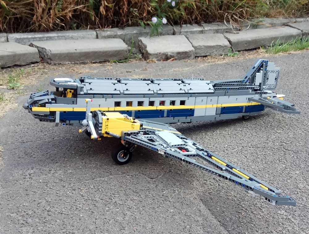 LEGO MOC Douglas C-47 by MK constructor | Rebrickable - Build with LEGO