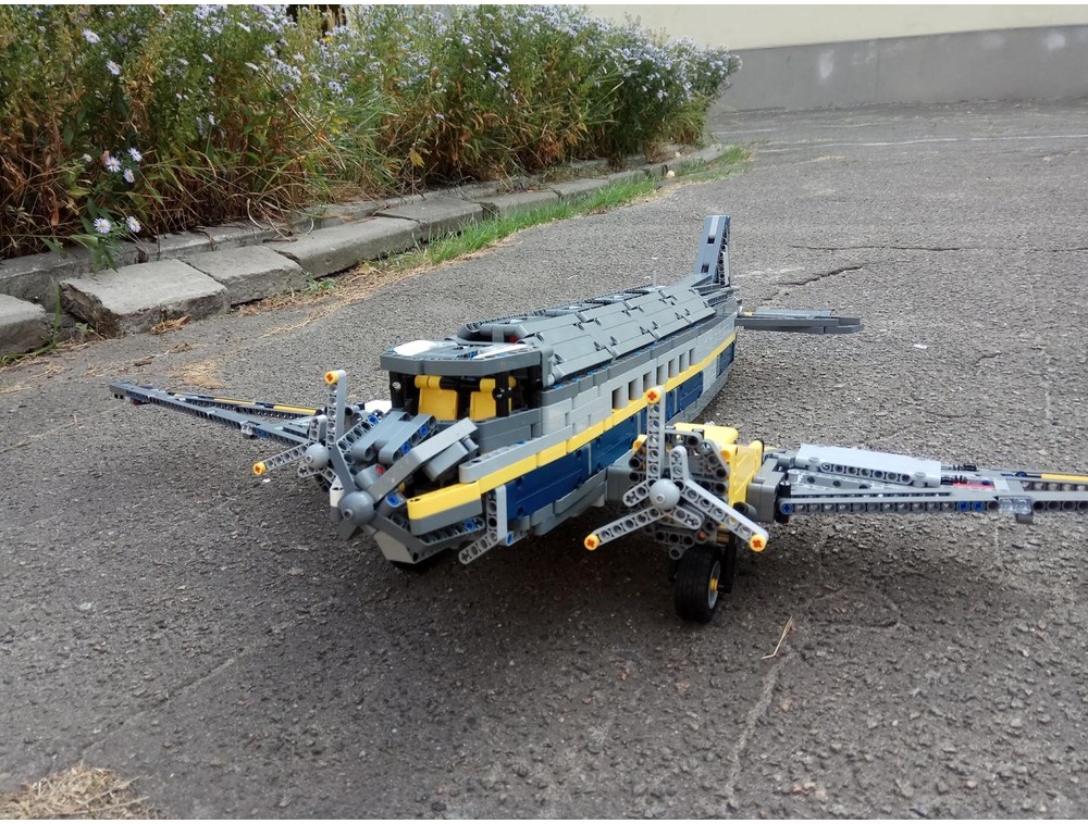 LEGO MOC Douglas C-47 by MK constructor | Rebrickable - Build with LEGO