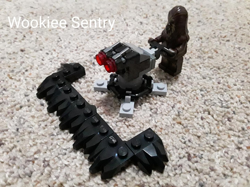 Lego Moc Wookiee Sentry By Noob Builds Lego Rebrickable Build With Lego