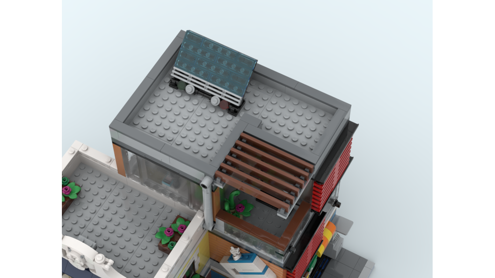 LEGO MOC Town House Pet Shop & Café MOC of 31097 by Der ...