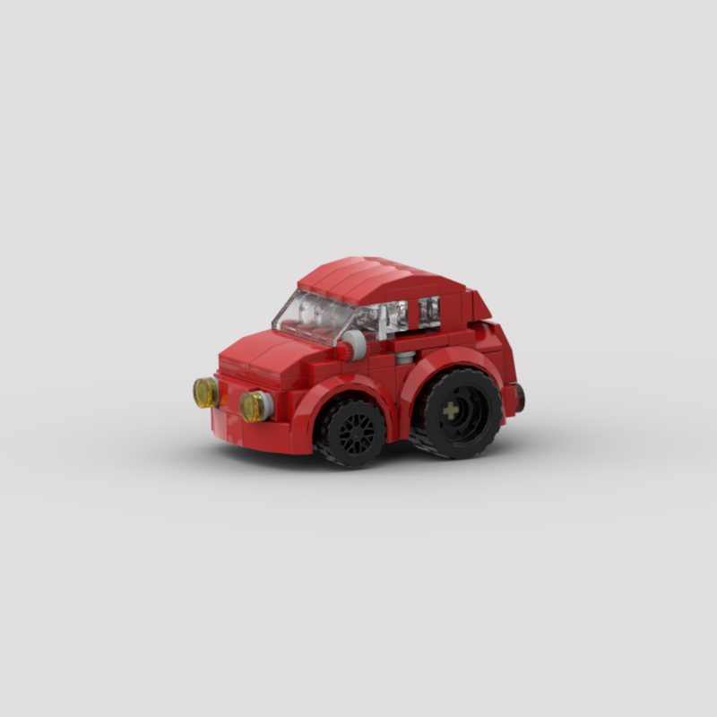 LEGO MOC RASCAL FIAT 500 FREE DOWNLOAD by BrickBuildCustoms ...