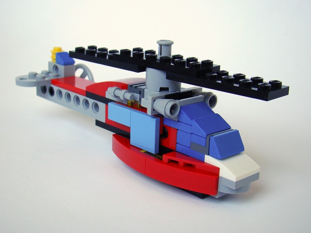 LEGO MOC 31030: Helicopter by Tomik | Rebrickable - Build with LEGO