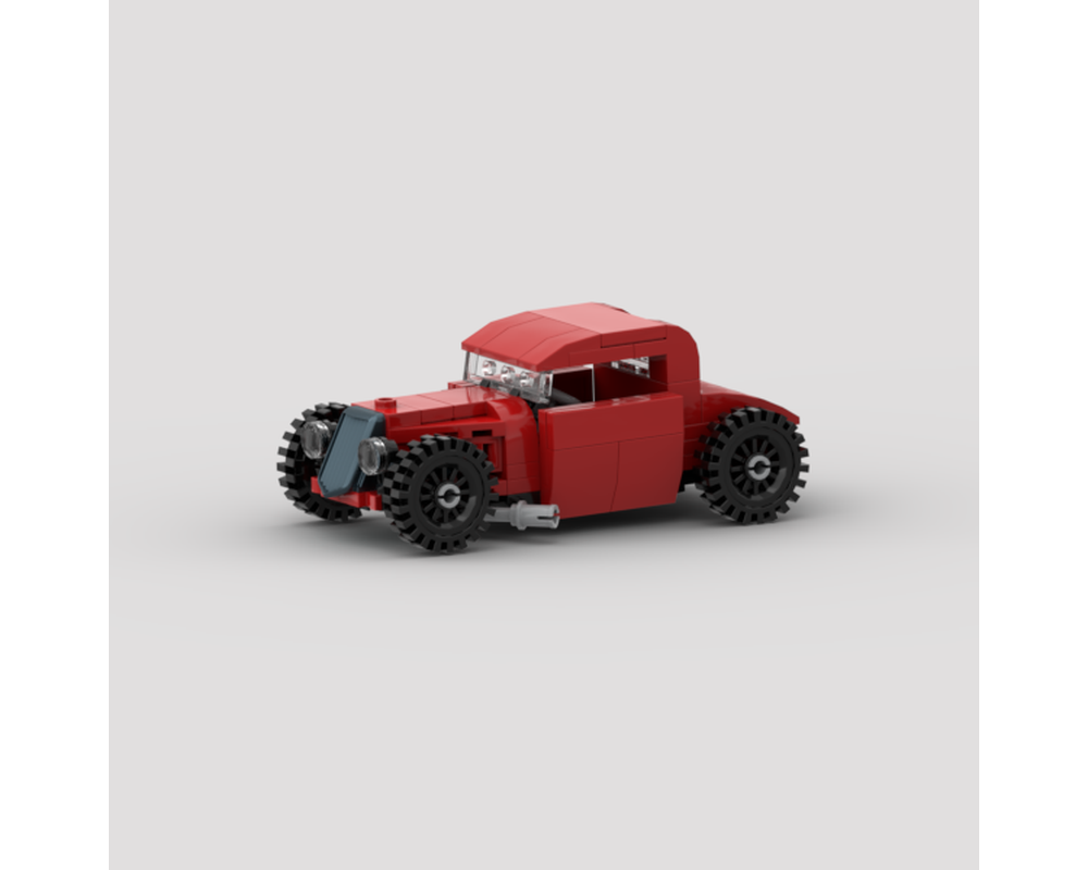 LEGO MOC 1933 FORD COUPE "REDBARON" - JOHNNI D HOTROD by ...