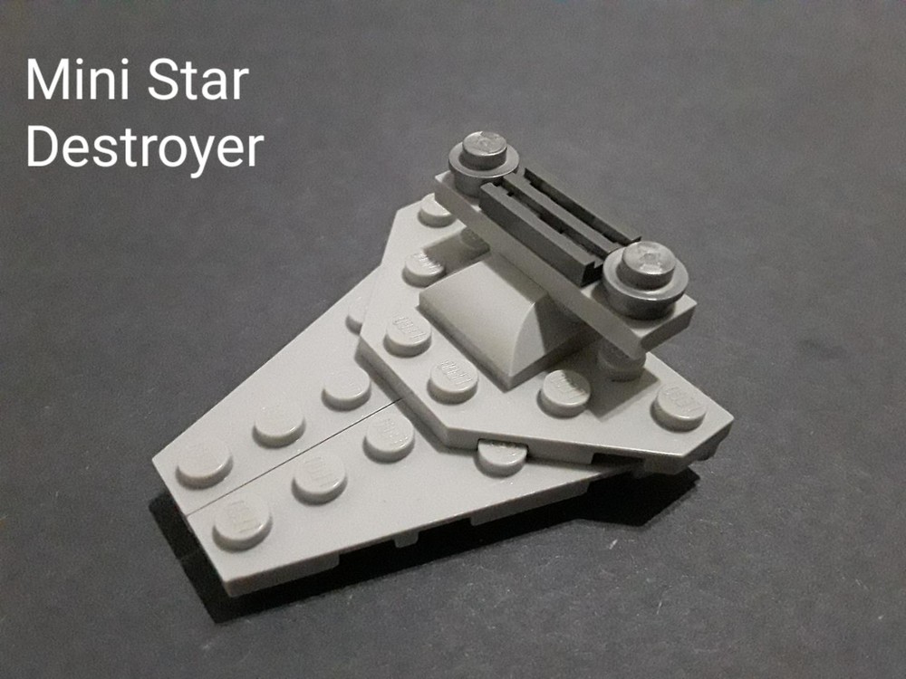 LEGO MOC Mini Star Destroyer by Noob Builds Lego | Rebrickable - Build ...