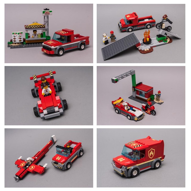 LEGO MOC 60214 6in1 alternate models by Keep On Bricking | Rebrickable ...