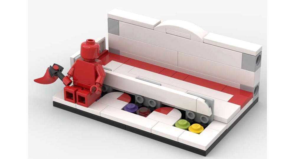 LEGO MOC 40178 Business Card Holder by CathyVT | Rebrickable - Build ...