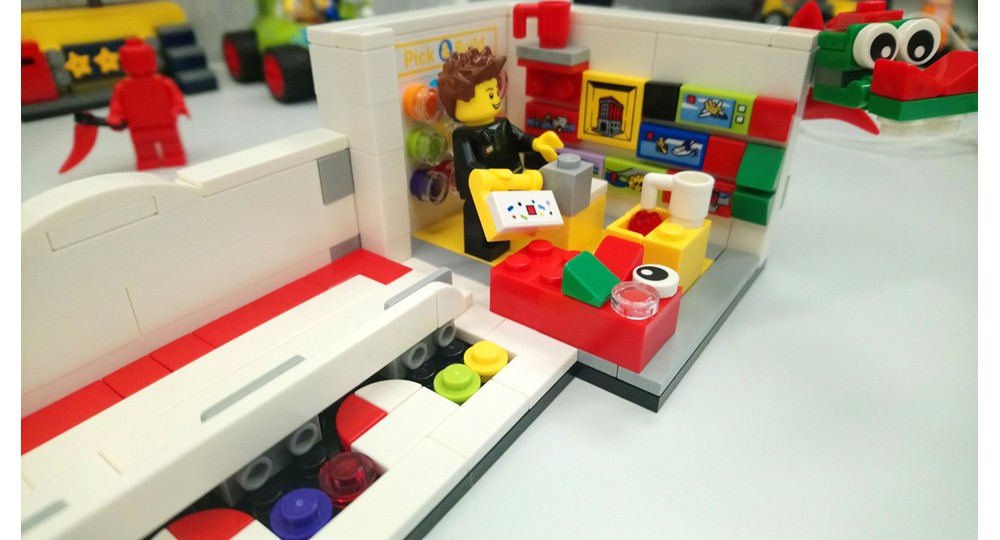 LEGO MOC 40178 Business Card Holder by CathyVT | Rebrickable - Build ...