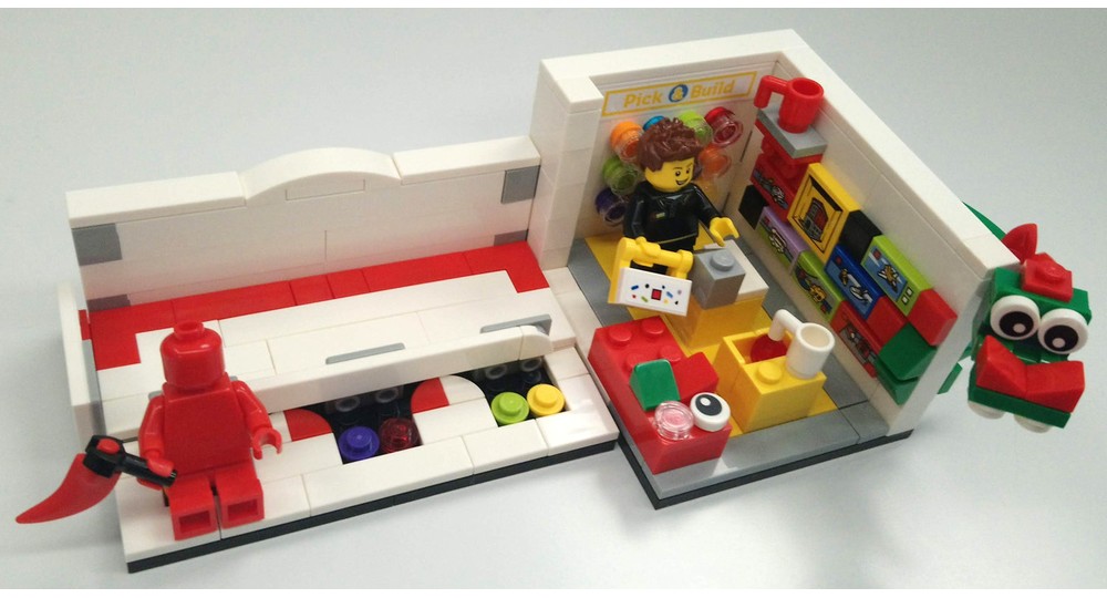 LEGO MOC 40178 Business Card Holder by CathyVT | Rebrickable - Build ...