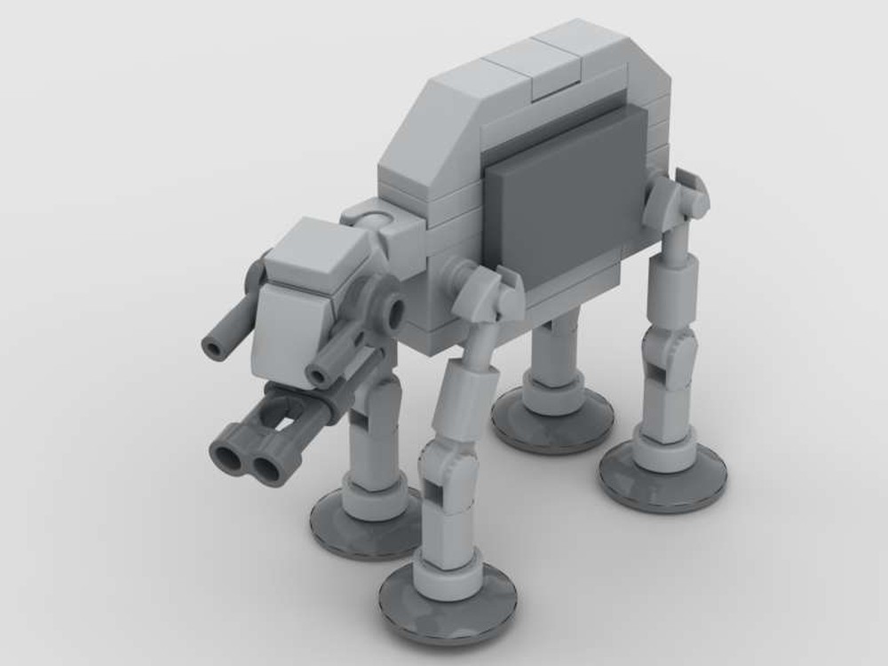 LEGO MOC Micro AT-AT by meregt | Rebrickable - Build with LEGO