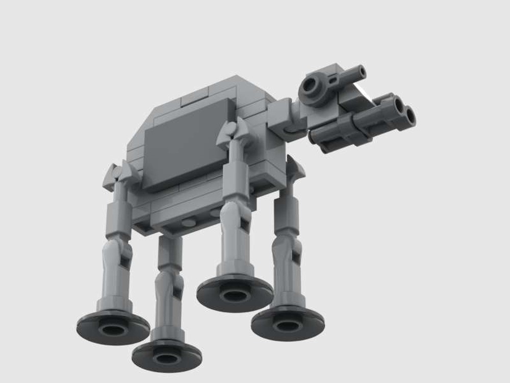 LEGO MOC Micro AT-AT by meregt | Rebrickable - Build with LEGO