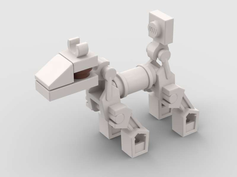 LEGO MOC Dog by meregt | Rebrickable - Build with LEGO
