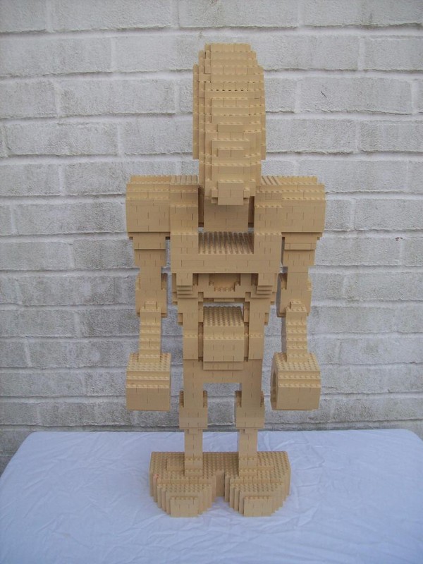 LEGO MOC Large Scale Battle Droid by otterbournelego | Rebrickable ...