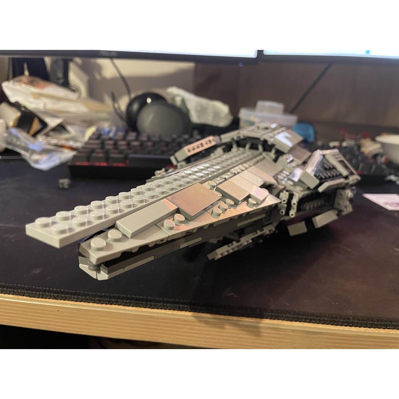 LEGO MOC-29851 Raider Class Corvette by Yunoh | Rebrickable - Build ...