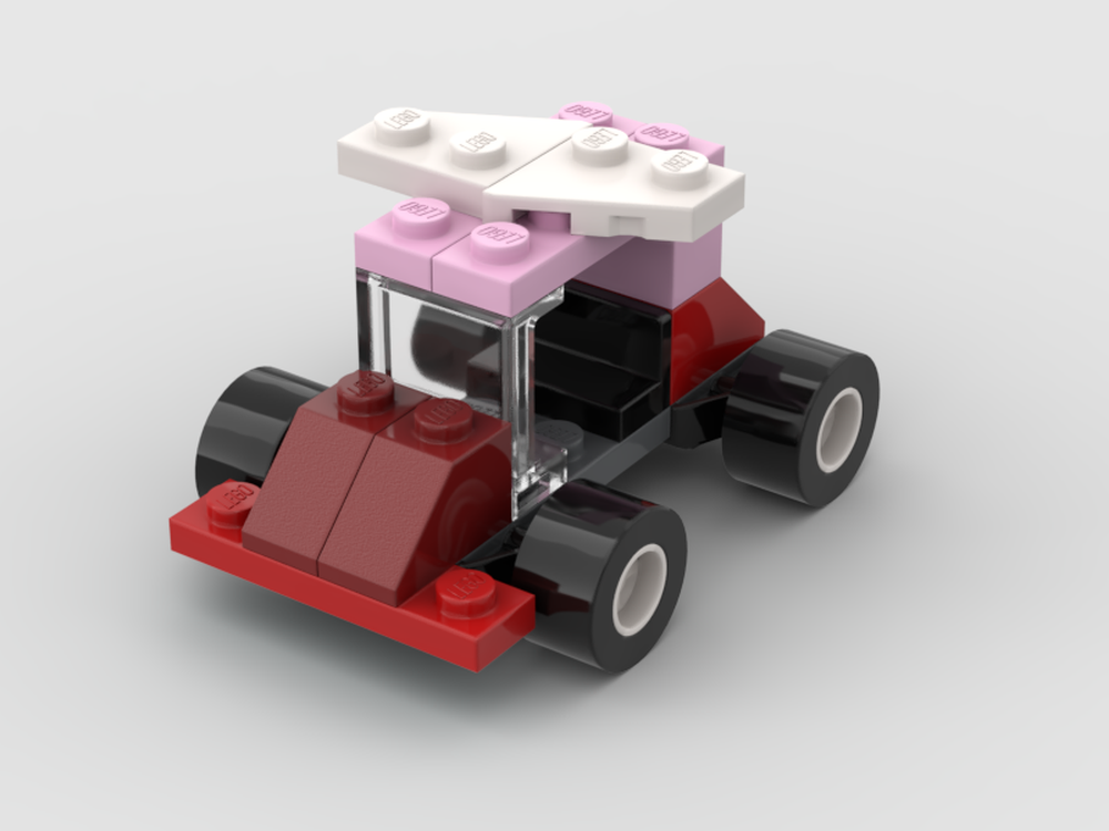 LEGO MOC Pink Car by ndoris | Rebrickable - Build with LEGO