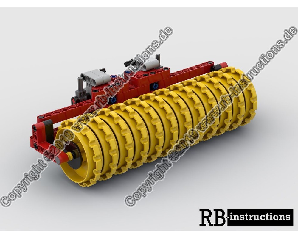 LEGO MOC Silo roller for Claas Xerion 5000 or Fastrac (Silowalze) by RB ...