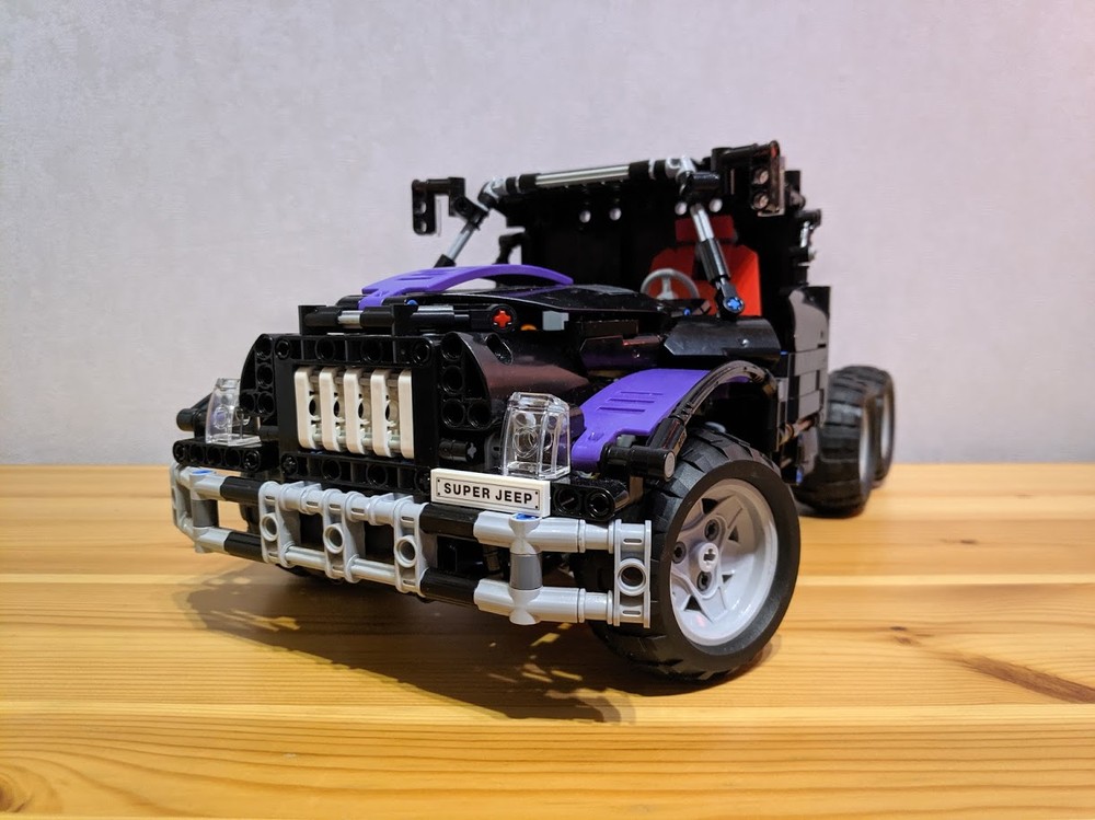 LEGO MOC 6x6 Truck by LeGo Techno | Rebrickable - Build with LEGO
