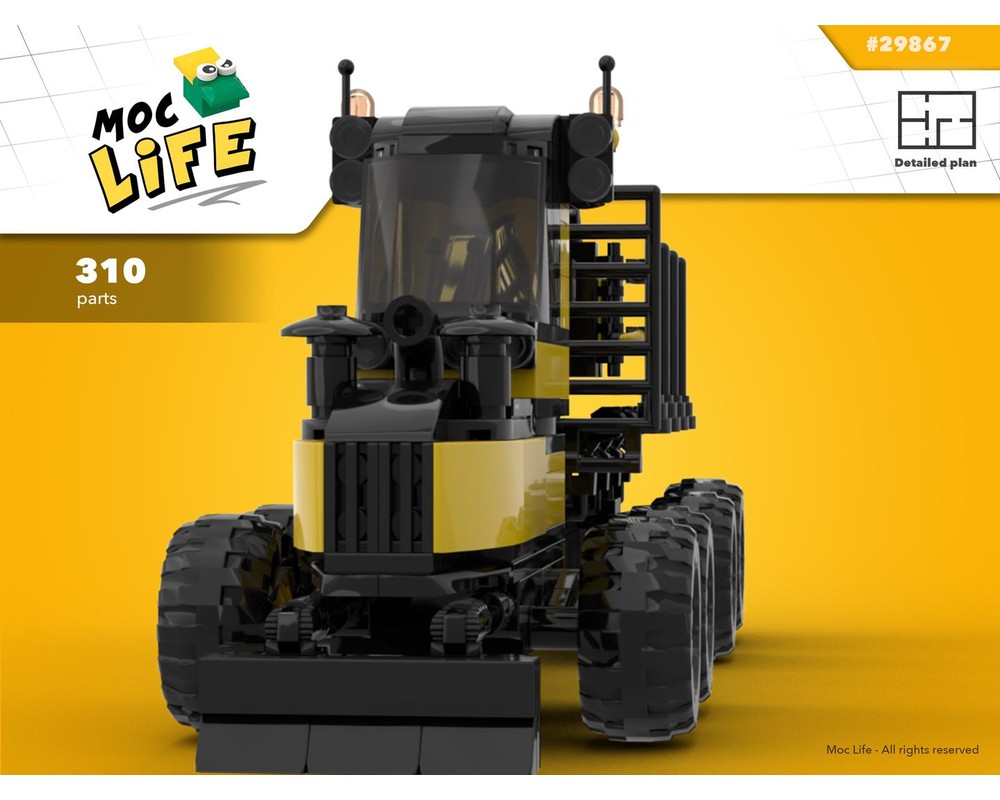 LEGO MOC Forwarder by MocLife | Rebrickable - Build with LEGO
