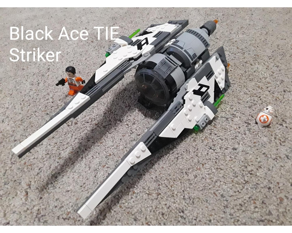 LEGO MOC Black Ace TIE Striker: Original Version by Noob Builds Lego ...