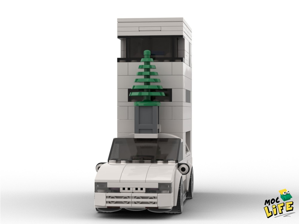 LEGO MOC Top Gear The Leaning Tower of Citroen by MocLife | Rebrickable ...