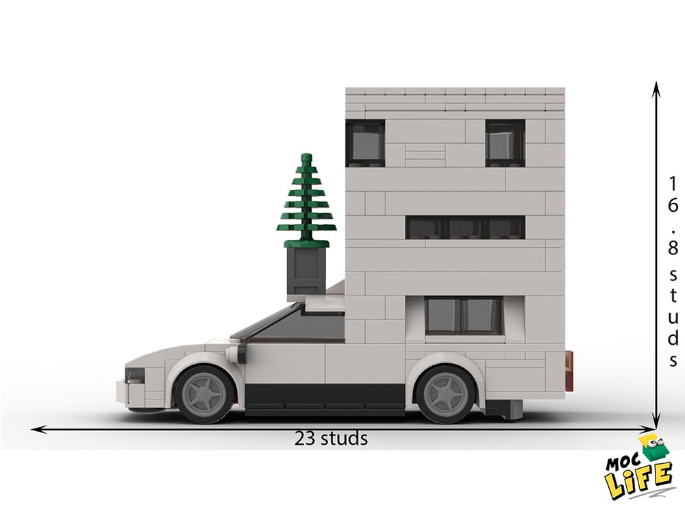 LEGO MOC Top Gear The Leaning Tower of Citroen by MocLife | Rebrickable ...