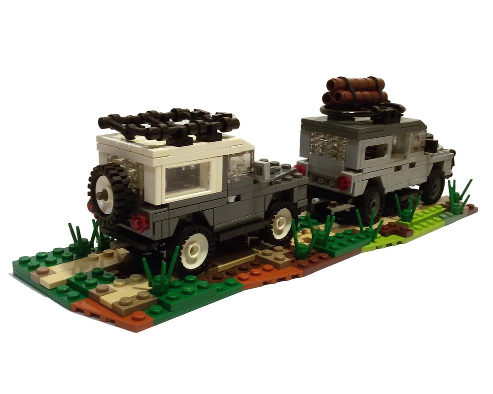 LEGO MOC Land Rover Defender 90 - minifig scale by Tavernellos ...
